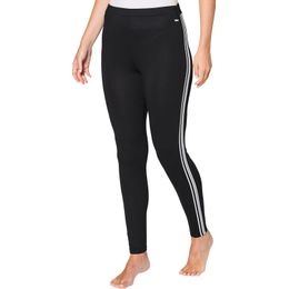 feel good Damen Leggings schwarz-wei&szlig; Gr&ouml;&szlig;e 36/38
