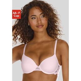 Lascana Schalen-BH 'Vittoria' pink Gr. 85B. Mit B&uuml;gel