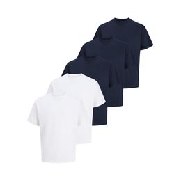 Jack & Jones Jack & Jones Shirt 'Cotton Relaxed' Herren Gr&ouml;&szlig;e M blaumeliert