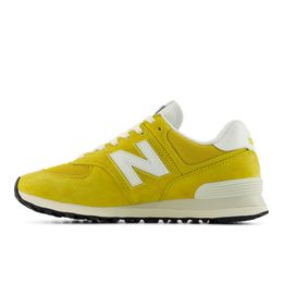 New Balance Sneaker '574'. Herren Gr&ouml;&szlig;e 39.5 gelb / zitronengelb / wei&szlig; Sommerschuhe