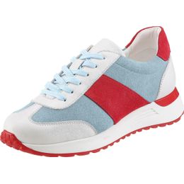 Heine Damen Sneaker wei&szlig;-bleu Gr&ouml;&szlig;e 36