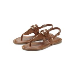 Vivance Zehentrenner 'Sommerschuh,' camelfarben Gr. 36 f&uuml;r Damen