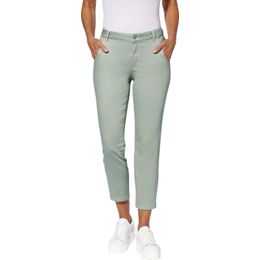 CR&Eacute;ATION L Damen 7/8-Jeans mit seitlicher Tasche kalkmint Gr&ouml;&szlig;e 20