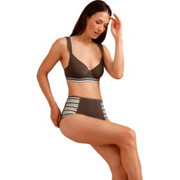 CREATION L PREMIUM Damen Schalen-BH mit B&uuml;gel und gemoldeten Cups schoko Gr&ouml;&szlig;e 100A