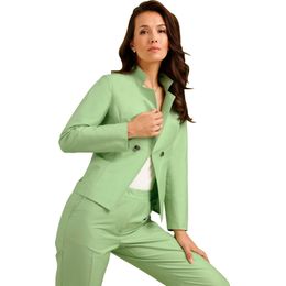 CREATION L PREMIUM Damen Blazer mit Seide reseda Gr&ouml;&szlig;e 40