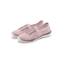 Lascana Sneaker 'Slipper, Halbschuh, Slip-On-Sneaker,' pink Gr. 35 f&uuml;r Damen