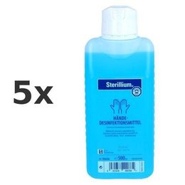 Paul Hartmann AG 5x Sterillium H&auml;ndedesinfektion L&ouml;sung 500ml 500 ml