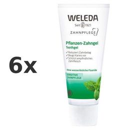 6x Weleda Pflanzen Zahngel 75 ml