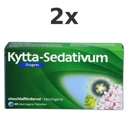 Wick 2x Kytta Sedativum Dragees 40 St
