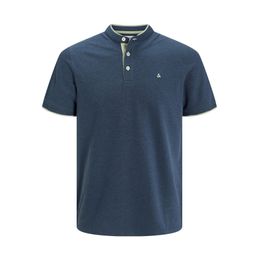 Jack & Jones JACK & JONES Shirt 'JJEPaulos' male size XXXL marine blue / Light green