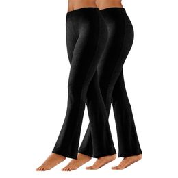 Vivance By Lascana Leggings (2 Stck.) Damen Gr&ouml;&szlig;e XS/S schwarz