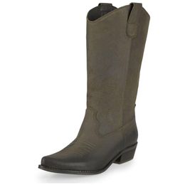felmini Cowboystiefel 'El Paso B921' Damen Gr&ouml;&szlig;e 41 gr&uuml;n