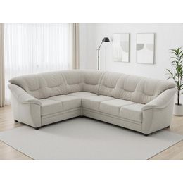 Sit & More sit&more Ecksofa &raquo;Savona L-Form, B. 262 cm, Komfortsitz, Eckcouch mit Stoff- & Lederwahl&laquo; optional Schlaffunktion, Liegefl. 120x195 cm B/H/T: 262cm x 