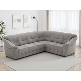 Sit & More sit&more Ecksofa &raquo;Savona L-Form, B. 262 cm, Komfortsitz, Eckcouch mit Stoff- & Lederwahl&laquo; optional Schlaffunktion, Liegefl. 120x195 cm B/H/T: 262cm x 