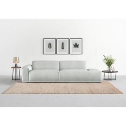 Trendmanufaktur Big-Sofa &raquo;Braga, mit hochwertigem Kaltschaum, Megasofa, Japandi-Design&laquo; modernes Big-Sofa, Couch mit hohem Sitzkomfort, 277/72/107 cm 