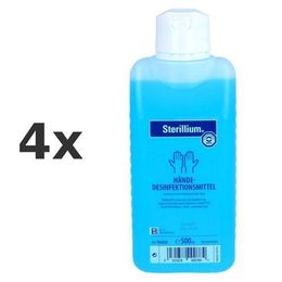 Paul Hartmann AG 4x Sterillium H&auml;ndedesinfektion L&ouml;sung 500ml 500 ml