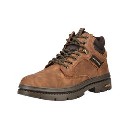 JEEP Lace-Up Boots male size 40 Cognac / Dark brown