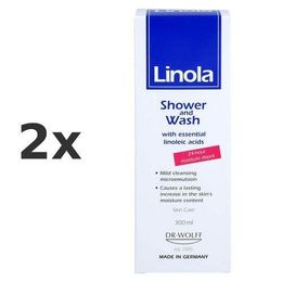 2x Linola Dusch und Wasch 300 ml
