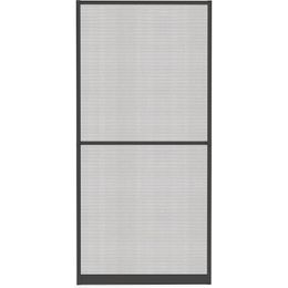 Hecht international Insektenschutz-T&uuml;r &raquo;Alu-T&uuml;rbausatz&laquo; grau B/H: 120cm x 240cm