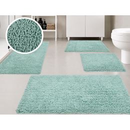 OTTO home Badematte &raquo;Xennia, Badvorleger, Badezimmer Teppich, Duschvorleger,&laquo; H&ouml;he 28 mm rutschhemmend beschichtet schnell trocknend Badteppich, Uni 