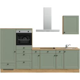 Nobilia K&uuml;chenzeile &raquo;"Cascada I", NEU: individuell anpassbar mit gratis Profi-Beratung&laquo; vormontiert, Breite 300 cm, Ausrichtung w&auml;hlbar, wahlw. mit E-