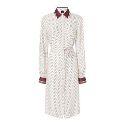 Pinko Kleid Damen Gr&ouml;&szlig;e 42 wei&szlig; Sommerkleid