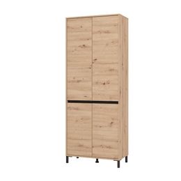 Home Affaire Schuhschrank &raquo;Flannan, Schuhregal, Schuhkommode, Gesamth&ouml;he 205,5 cm&laquo; acht Regale und eine Schublade, Gesamtbreite 80 cm braun 
