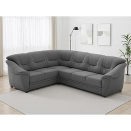Sit & More sit&more Ecksofa &raquo;Savona L-Form, B. 262 cm, Komfortsitz, Eckcouch mit Stoff- & Lederwahl&laquo; optional Schlaffunktion, Liegefl. 120x195 cm B/H/T: 262cm x 