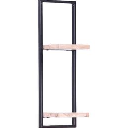 GUTMANN FACTORY Wandregal &raquo;Porto&laquo; beige B/H/T: 25cm x 75cm x 20cm, offene F&auml;cher
