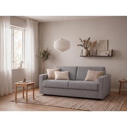 OTTO home Schlafsofa &raquo;Perrick, Schlaf-Couch, Breite Liegefl. 140 oder 160x200 cm&laquo; Sofa und Bett in einem, Bonell- oder Taschenferderkern, FSC grau 100