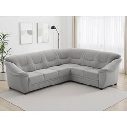 Sit & More sit&more Ecksofa &raquo;Savona L-Form, B. 262 cm, Komfortsitz, Eckcouch mit Stoff- & Lederwahl&laquo; mit Schlaffunktion, Liegefl. 120x195 cm B/H/T: 262cm x 90cm 