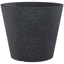 Scheurich Blumentopf &raquo;30/242 CONEO 30&laquo; schwarz B/H/T: 28,5cm x 24,3cm x 28,5cm