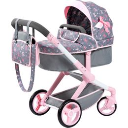 BAYER Kombi-Puppenwagen &raquo;Xeo&laquo; rosa Einheitsgr&ouml;&szlig;e Kombi-Puppenwagen