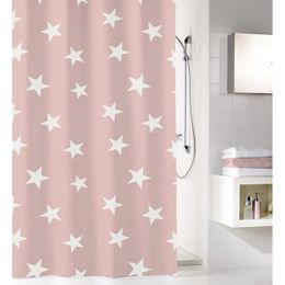 Kleine Wolke Duschvorhang &raquo;Nova&laquo; Breite 180 cm H&ouml;he 200 cm rosa Polyester B/H: 180cm x 200cm