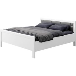 Priess Einzelbett &raquo;Arnsberg Komfortbett mit flexibel h&ouml;henverstellbarer Liegefl&auml;che&laquo; gepolstertes Kopfteil, Made in Germany mit Blauem Engel und 