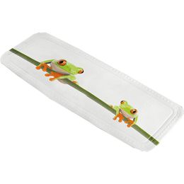 Kleine Wolke Wanneneinlage &raquo;Frog&laquo; gr&uuml;n Kunststoff B/L: 36cm x 92cm