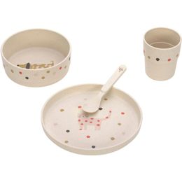 L&auml;ssig L&Auml;SSIG Kindergeschirr-Set &raquo;Little Mateys, spicy orange&laquo; orange 4 Stk. Kindergeschirr-Set