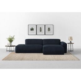 Trendmanufaktur Ecksofa &raquo;Braga, mit hochwertigem Kaltschaum, L-Form, Japandi-Design&laquo; modernes Sofa, Couch mit hohem Sitzkomfort, 275/72/160 cm (B/H/T)