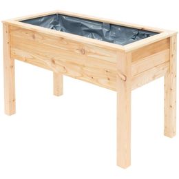 WESTMANN Hochbeet &raquo;Emily&laquo; 100 % FSC -zertifiziertes L&auml;rchenholz braun Holzwerkstoff B/H/T: 120cm x 65cm x 75cm