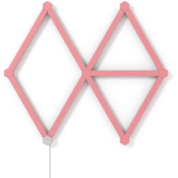 NANOLEAF Dekolicht &raquo; Lines Skin Matte 9pcs&laquo; 9 Stk. 9 PK Dekorative Verkleidung f&uuml;r die Lines pink 9 Stk.
