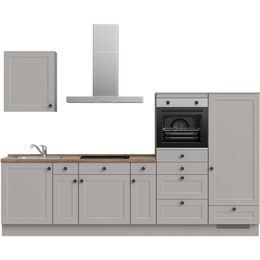 Nobilia K&uuml;chenzeile &raquo;"Cascada I", NEU: individuell anpassbar mit gratis Profi-Beratung&laquo; vormontiert, Breite 300 cm, Ausrichtung w&auml;hlbar, wahlw. mit E-
