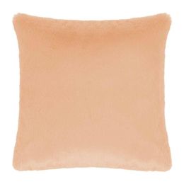 Pad Dekokissen &raquo;GAZELLE&laquo; Samtweich mit edler Schimmer-Textur beige Polyester B/L: 60cm x 60cm, 1 Stk.