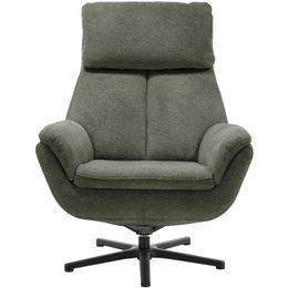 Die PlanBar Relaxsessel &raquo;MP-RS20079&laquo; 360&deg; drehbar, Wippfunktion zus&auml;tzlich w&auml;hlbar, Kaltschaumpolsterung gr&uuml;n 100% recyceltes Polyester Flachgewebe, 