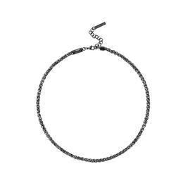 Police Herren Edelstahlkette &raquo;Tempation II, Temptation II&laquo; schwarz Edelstahl, L: 55 B: 5,5mm