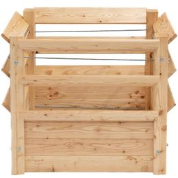 WESTMANN Hochbeet &raquo;Premium XL&laquo; 350 l, BxTxH: 91x66x73 cm braun Holzwerkstoff B/H/T: 91cm x 73cm x 66cm