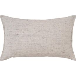 Pad Dekokissen &raquo;REFLET DE LIN BAROQUE&laquo; Auf Bestellung gefertigt &ndash; individueller Luxus f&uuml;r dein Zuhause beige Leinen B/L: 30cm x 50cm, 1 Stk.