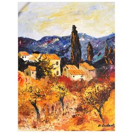 Artland Wandbild &raquo;Summer in Provence&laquo; Gartenbilder 1 Stk. tlg. als Alubild, Leinwandbild, Poster, Wandaufkleber in verschied. Gr&ouml;&szlig;en bunt Vinyl B/H/T: 30cm x 