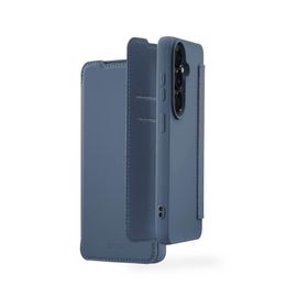 Hama Smartphone-H&uuml;lle &raquo;Handytasche f&uuml;r Samsung Galaxy S26&laquo; Smartphones 2 Kartenf&auml;cher, Anti-Haft-Oberfl&auml;che, kratzfest, Rundumschutz blau Polyurethan (PU),