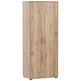 Welltime Aktenschrank &raquo;Baku&laquo; Solide Verarbeitung - Dieses Produkt ist in Deutschland gefertigt braun FSC -zertifizierter Holzwerkstoff wildeichefb., B