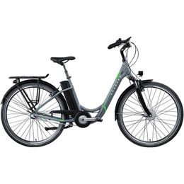 Z&uuml;ndapp Z&uuml;ndapp Unisex &raquo;Z510&laquo; 3 Gang Shimano Nexus SC-3C41 Schaltwerk Nabenschaltung Frontmotor 250 W mit Frontkorb, Pedelec, Elektrofahrrad f&uuml;r Damen u. 